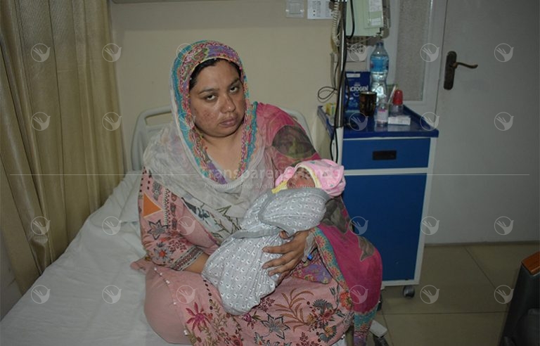 Nazia Delivered a Healthy Baby