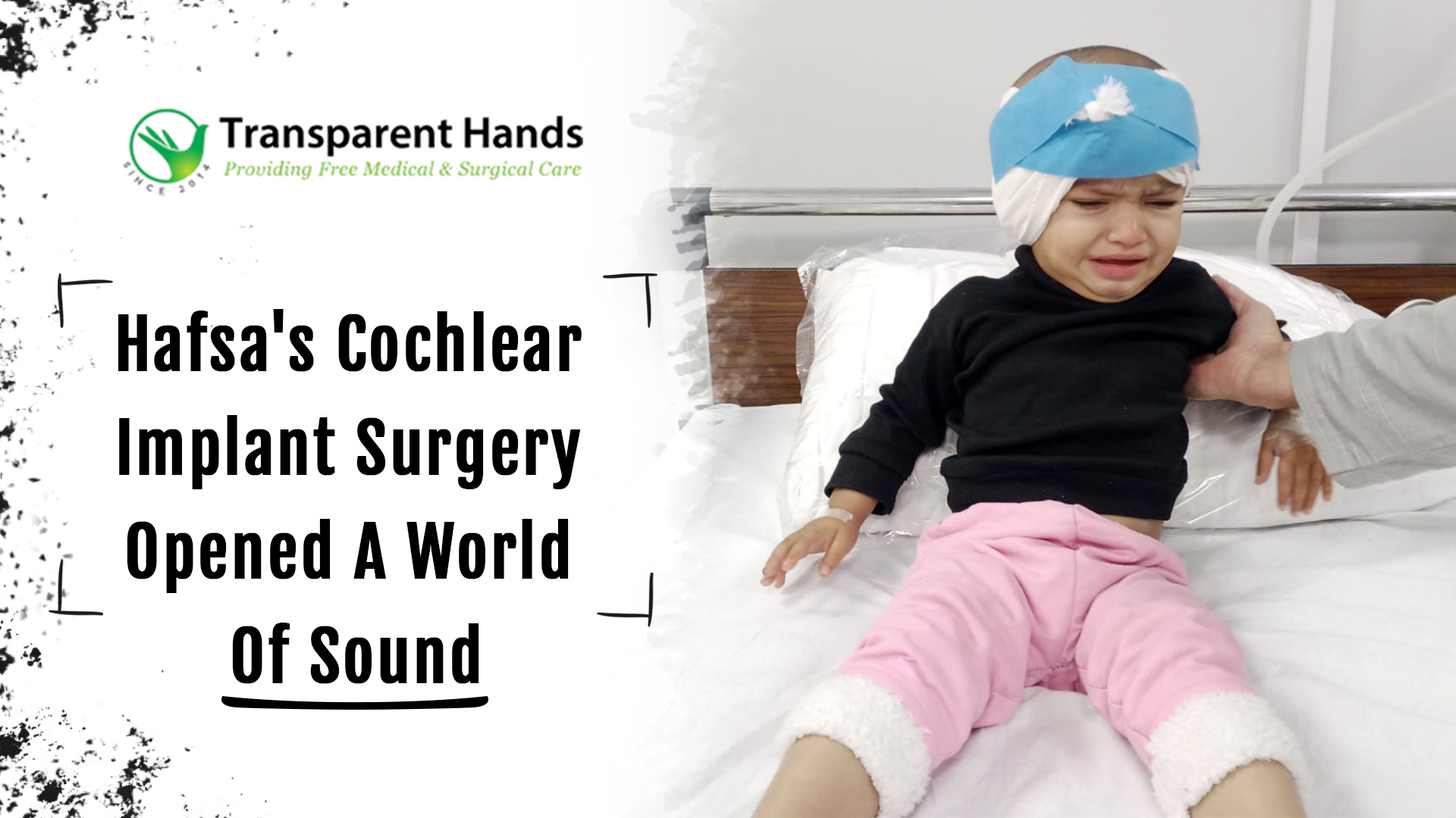 Help Hafsa Unveil the World of Sounds - Transparent Hands