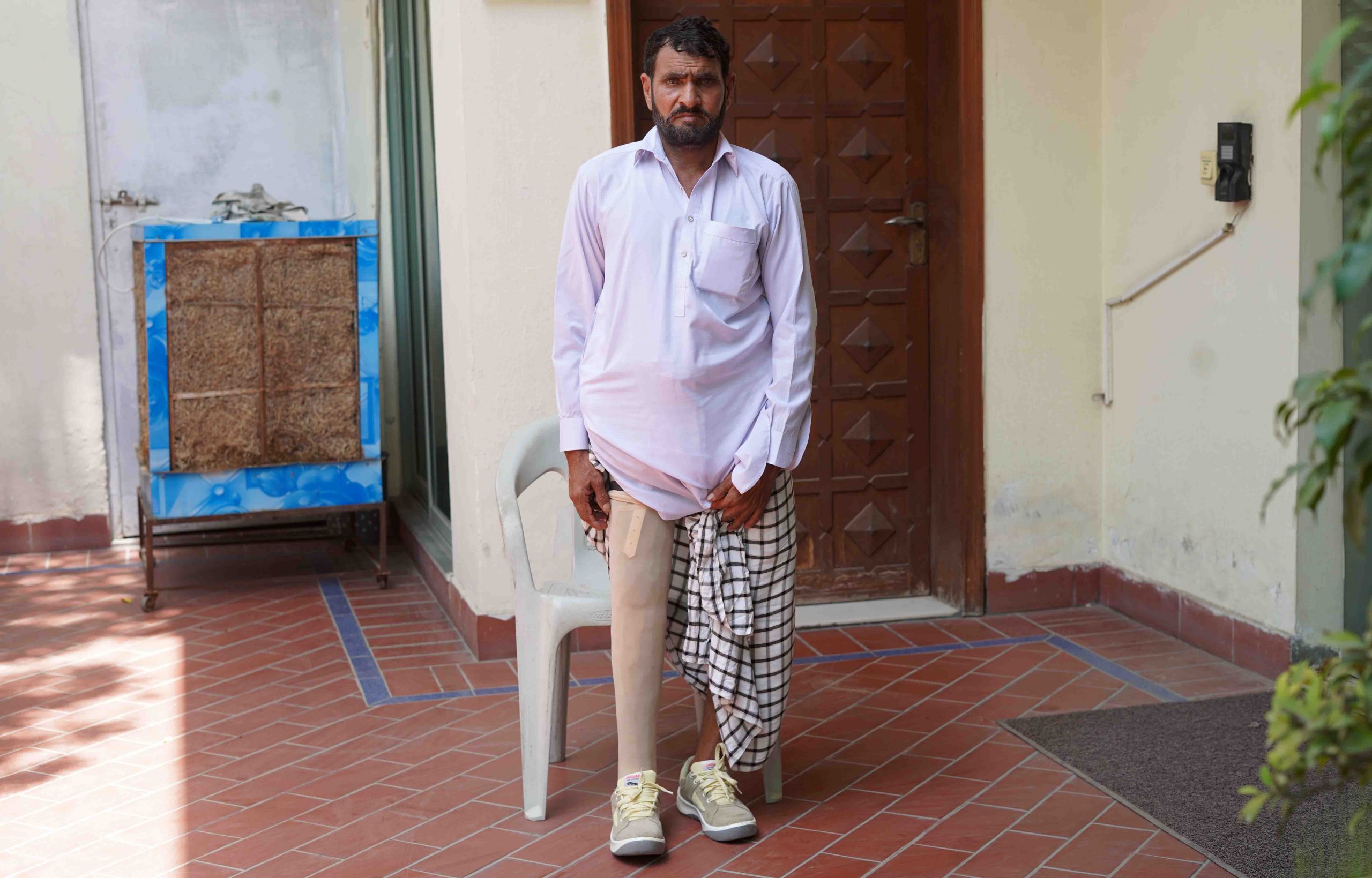 Muhammad Arif Can Walk Again - Transparent Hands