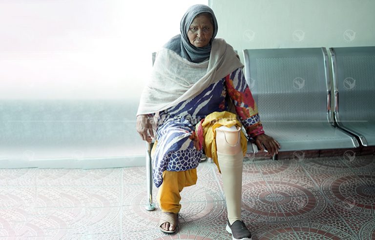 You Restored Azra Bibi’s Ability to Walk - Transparent Hands