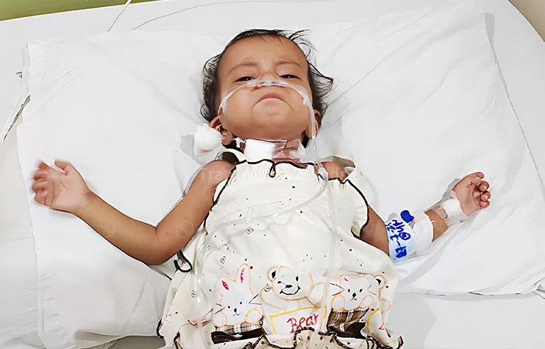 Abeeha Has Recovered From Her Cardiac Disease - Transparent Hands