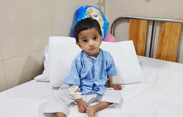 Zain's Heart Has Been Healed Through Cardiac Surgery - Transparent Hands