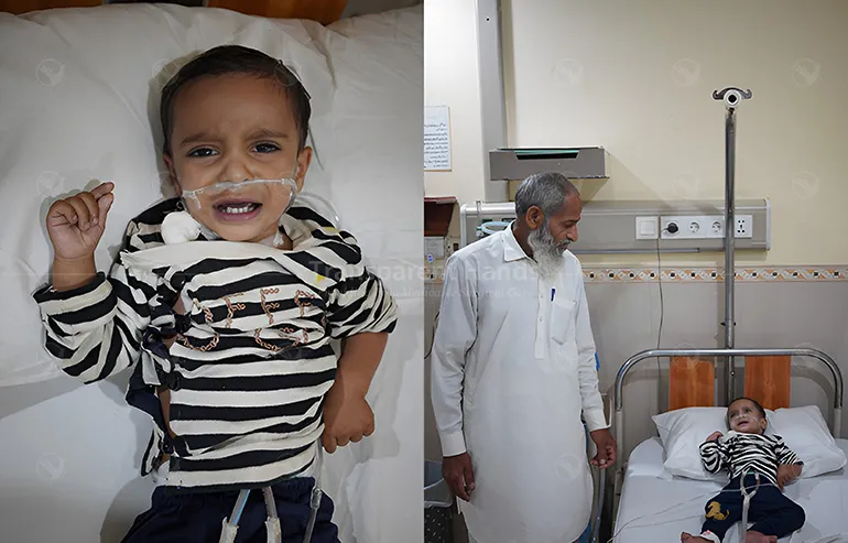 Muhammad Umer Underwent Heart Surgery with Your Support - Transparent Hands
